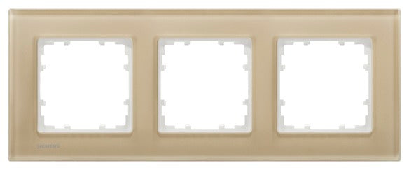 SIEM 5TG1203-4 DELTA miro, Glas Rahmen 3-fach Echtmater ial